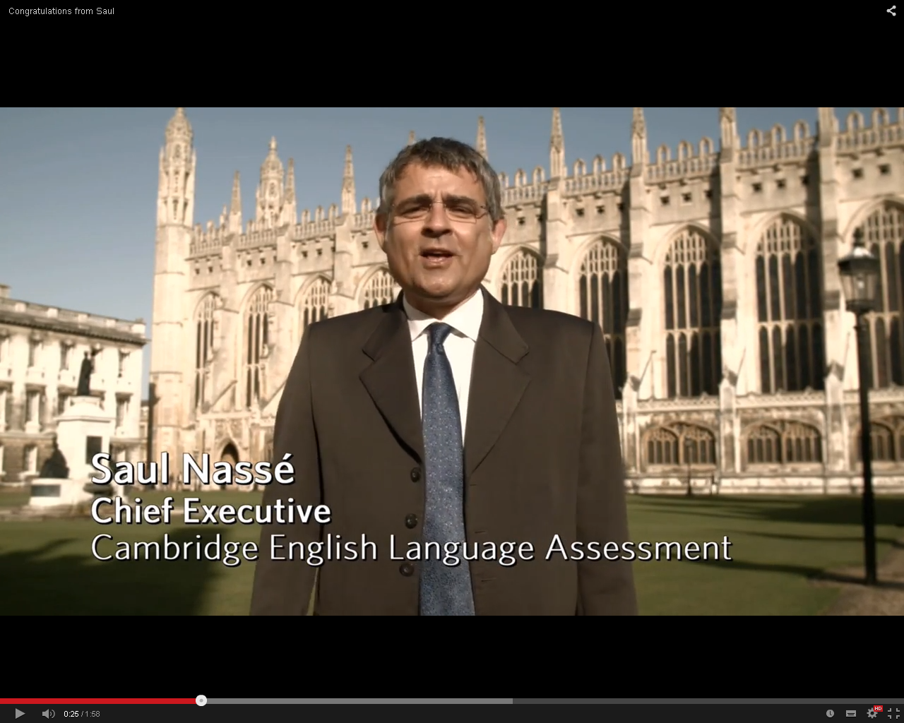 Material de Eventos | Material de apoio | Cambridge English